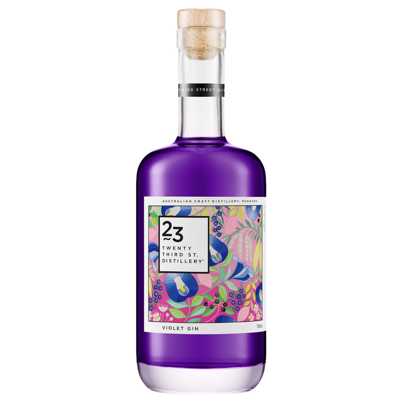 23rd Street Distillery Violet Gin Sense Of Taste Brisbane