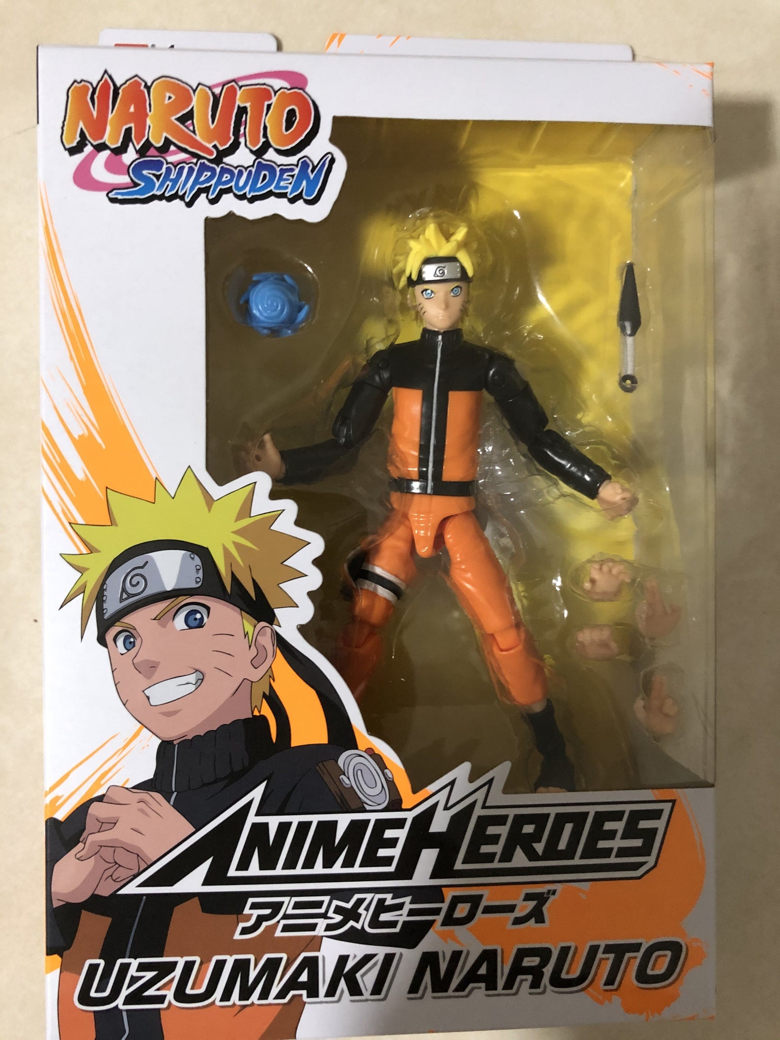 Naruto Shippuden Anime Heroes Uzumaki Naruto Action Figure Toyz Anime