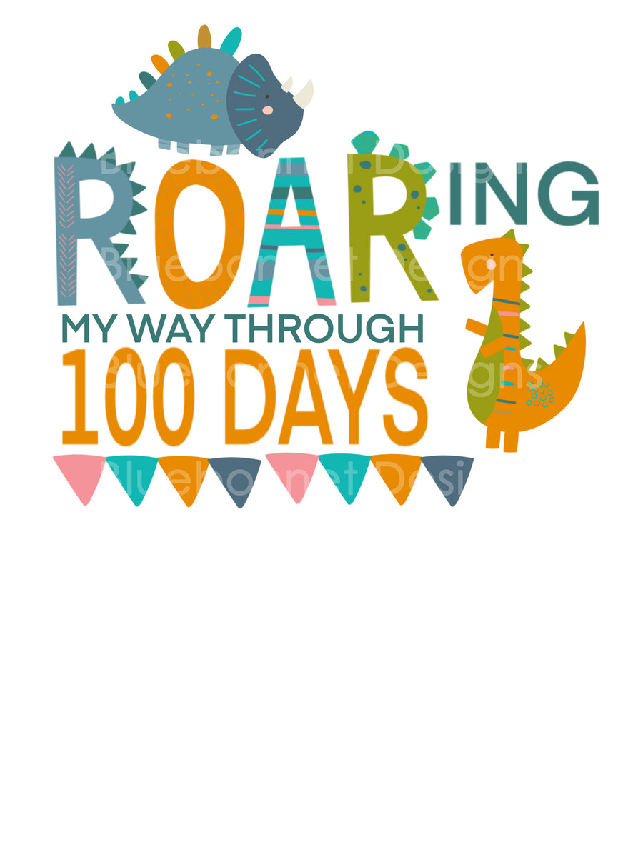 Roaring Way 100 Day Bluebonnetdesigns