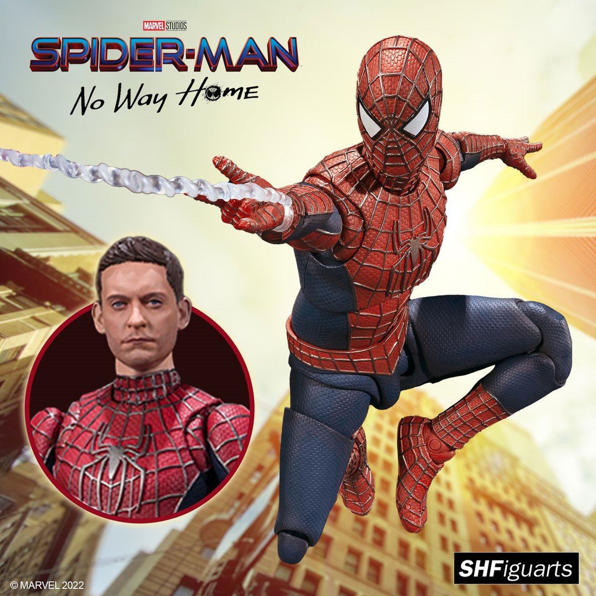 Sh Figuarts Tobey Maguire Spider Man No Way Home Toy Snowman