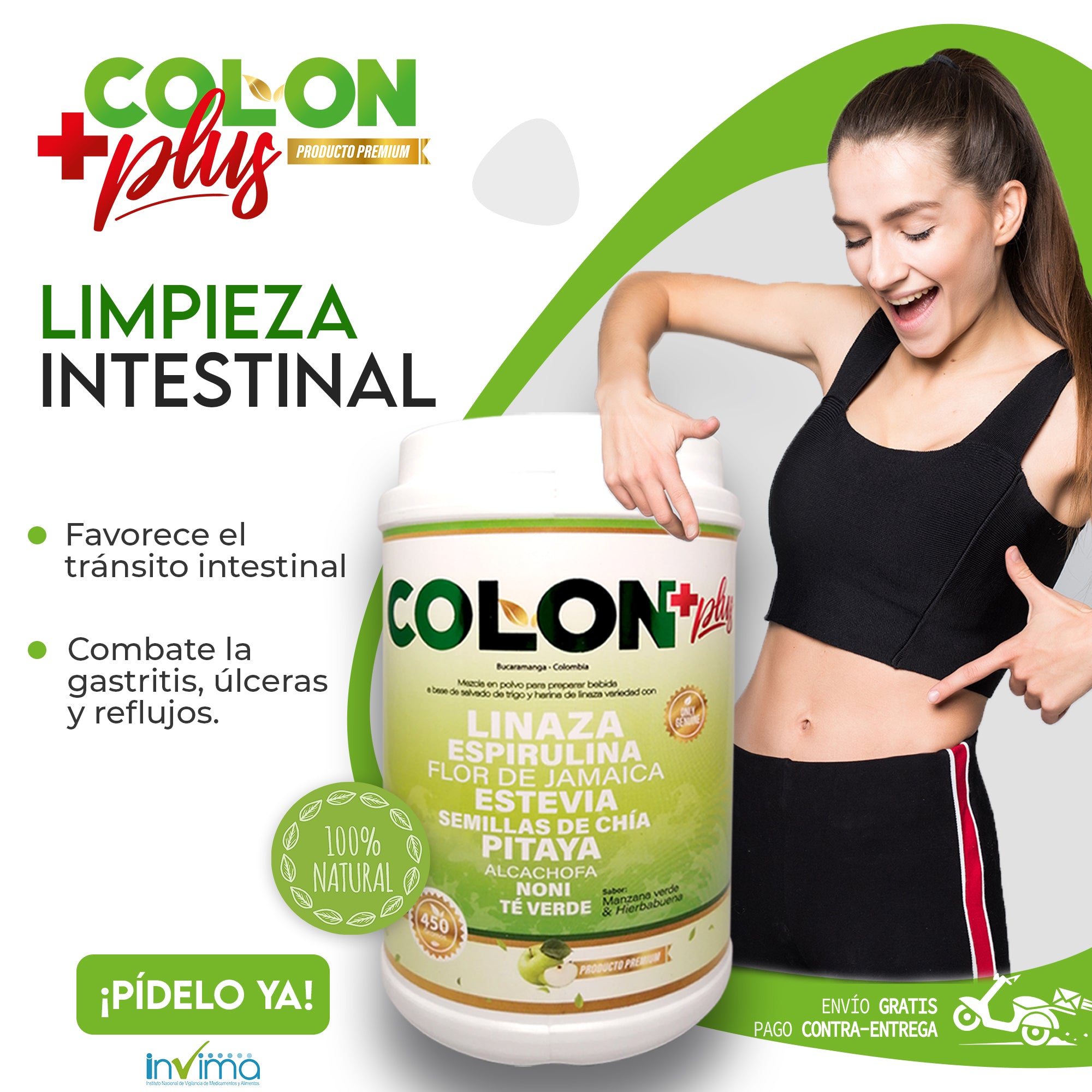 Fibra Natural Colonplus Original Jalu Market Col