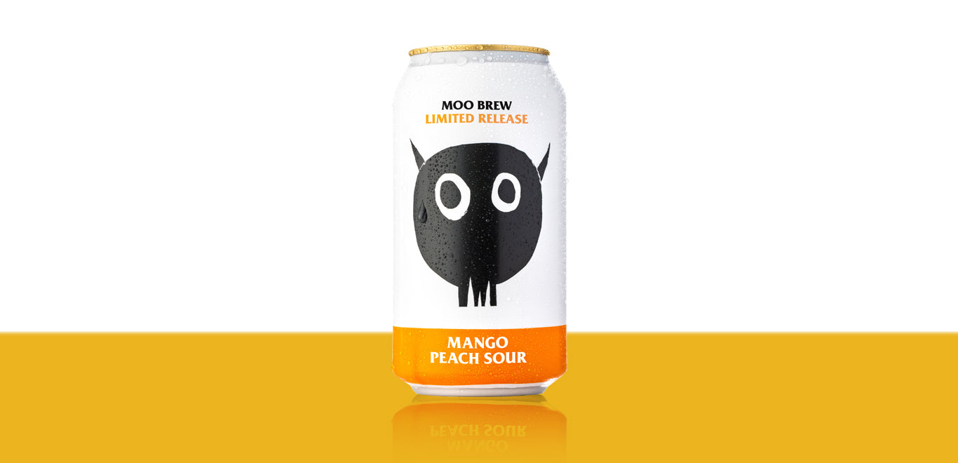 Mango Peach Sour Moo Brew Brewery