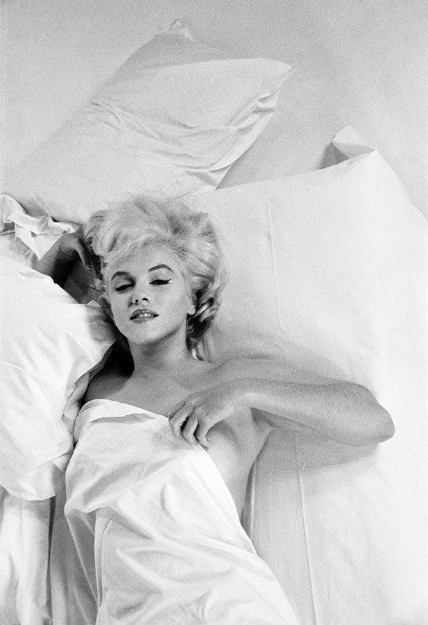 Marilyn Monroe Rests Between Takes During The Making Of The Misfits