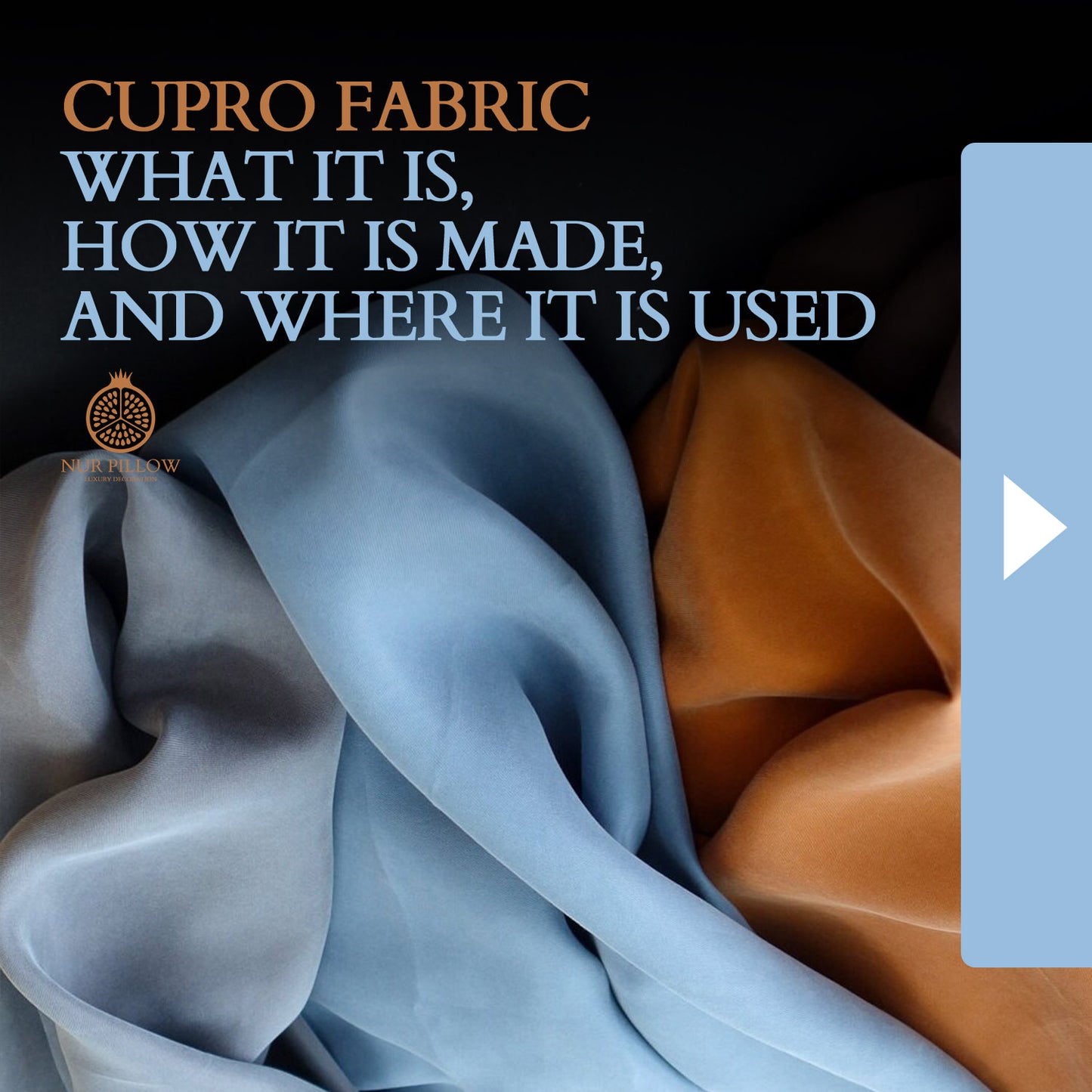 Cupro Fabric What It Is How It Is Made And Where It Is Used Nur