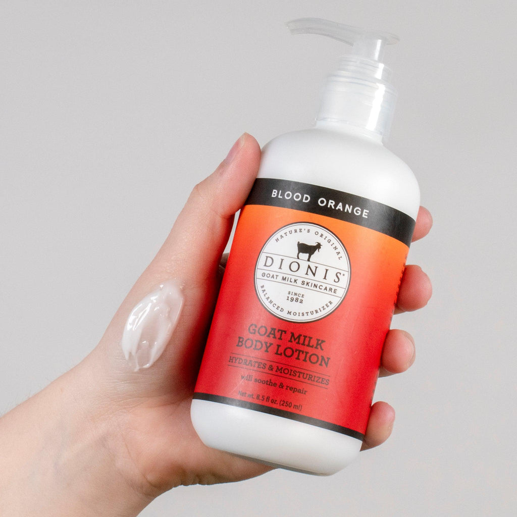 Blood Orange Goat Milk Body Lotion • Dionis Goat Milk Skincare