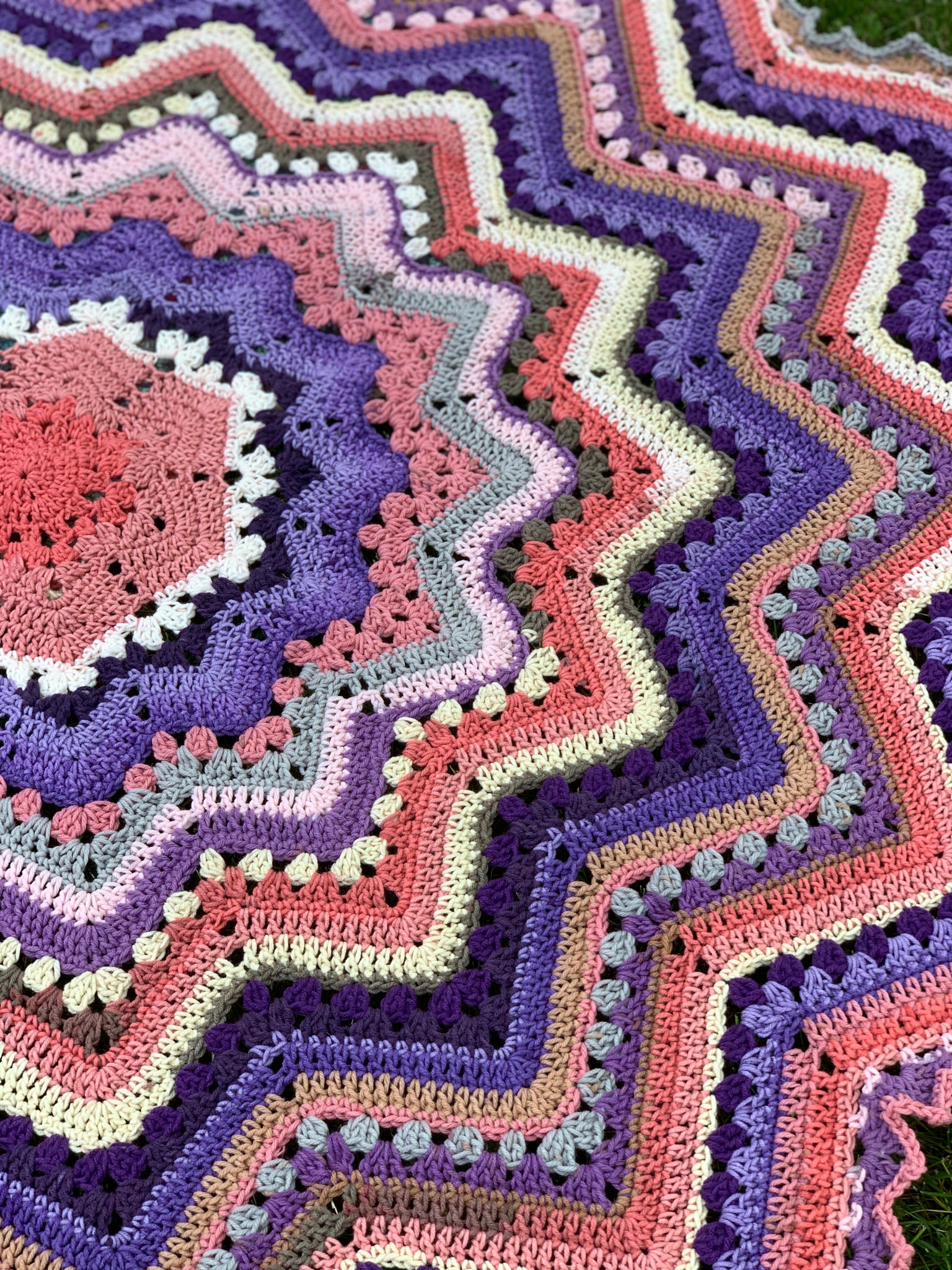 6 Day Superstar Blanket Crochet Pattern By Betty Mcknit