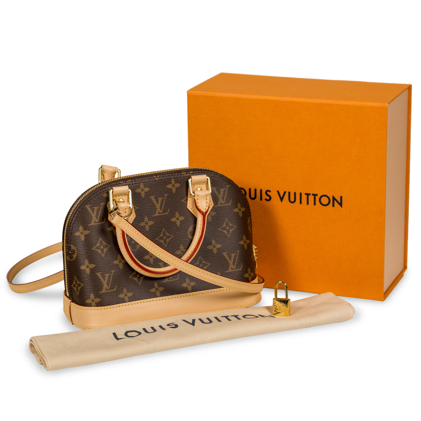 Louis Vuitton Alma Bb Monogram Canvas New Bagista