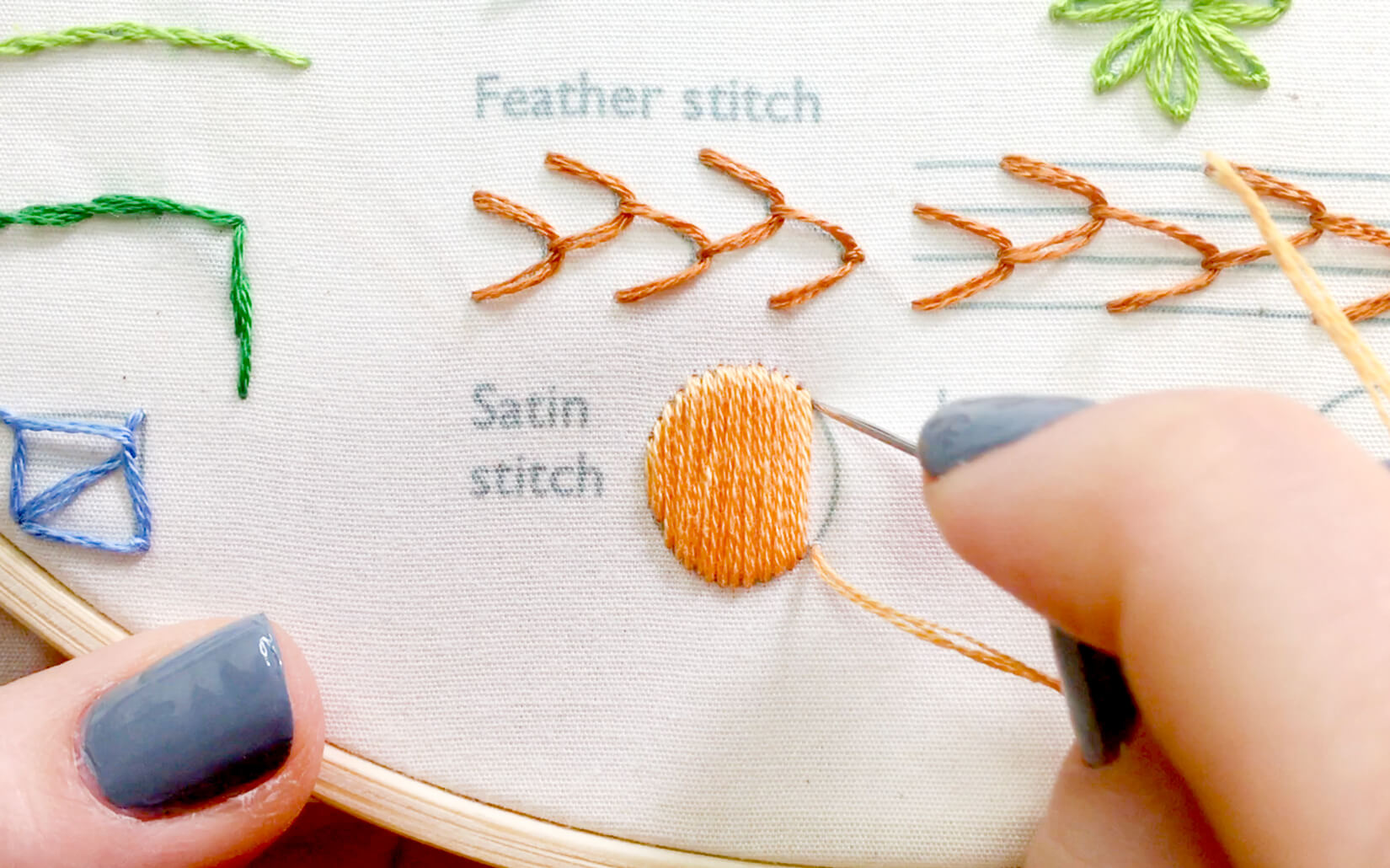 Satin Stitch Embroidery How To Quick Video And Step By Step Guide