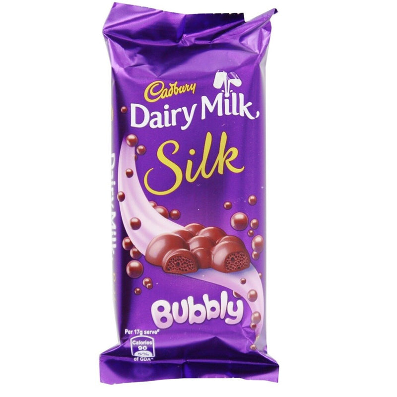 Cadbury Dairy Milk Silk Bubbly 50g