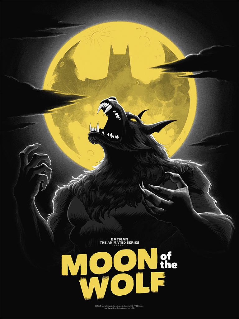 New Batman Tas Poster From Phantom City Creative Mondo