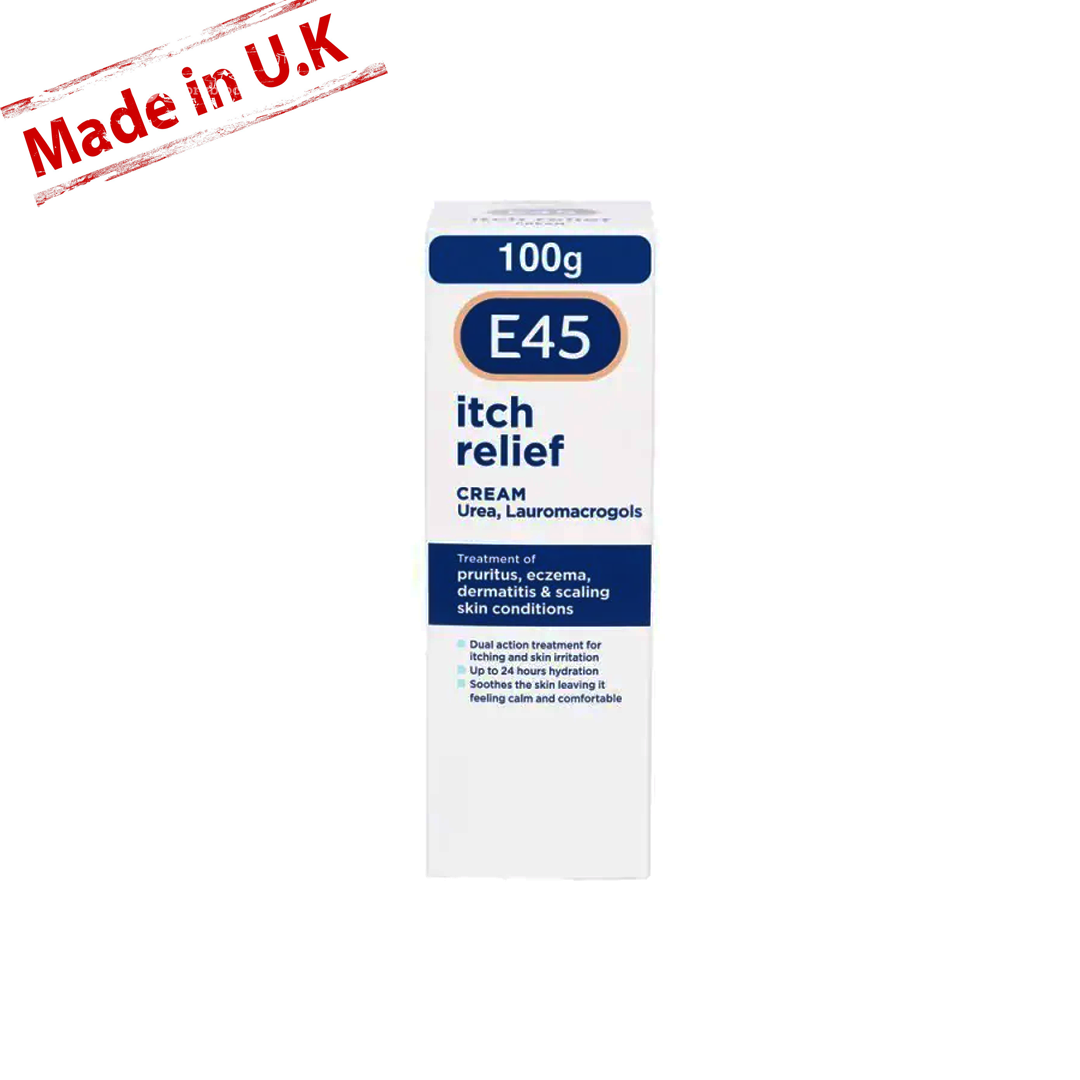 E45 Itch Relief Cream 100g Medical Mart Pharmacy And Smart Store