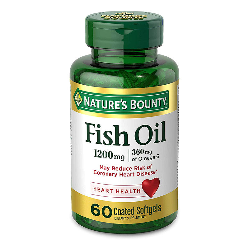 Natures Bounty Fish Oil 1200 Mg Plus Omega 3 Medical Mart Pharmacy