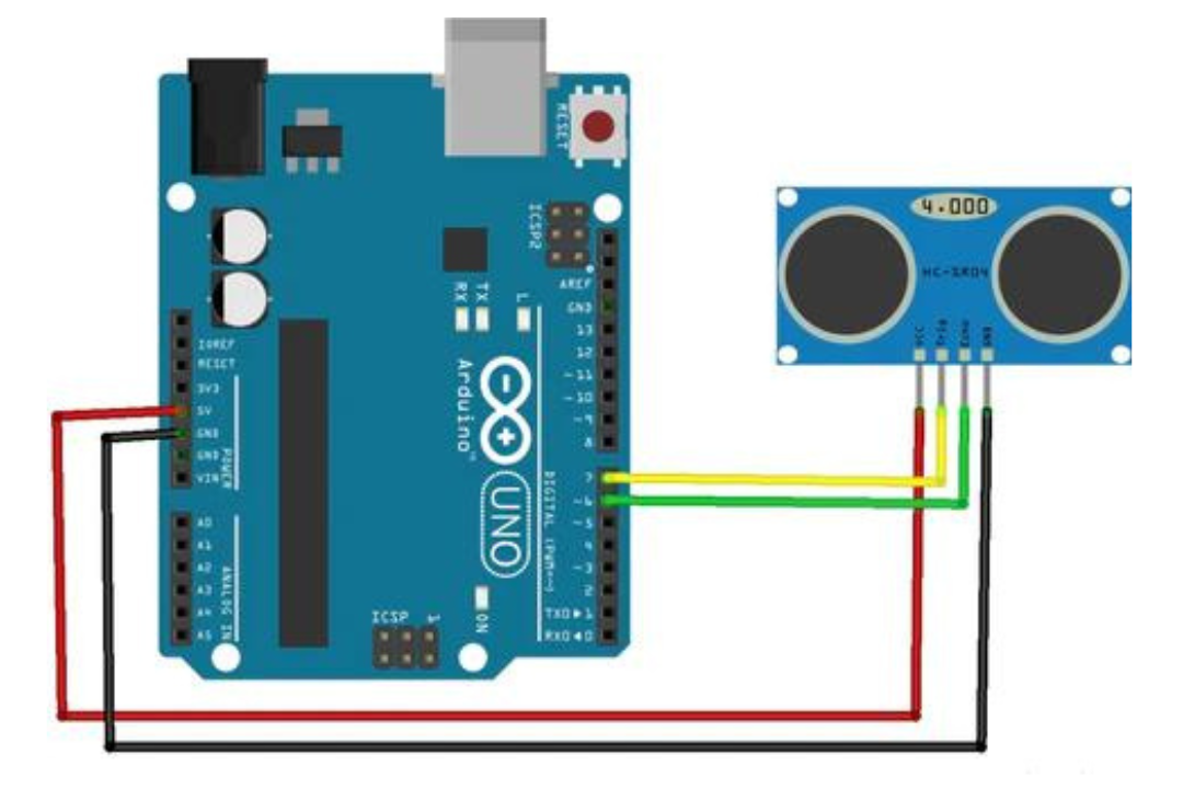 Buy Ultrasonic Sensor Hcsr04 Online In India Robocraze