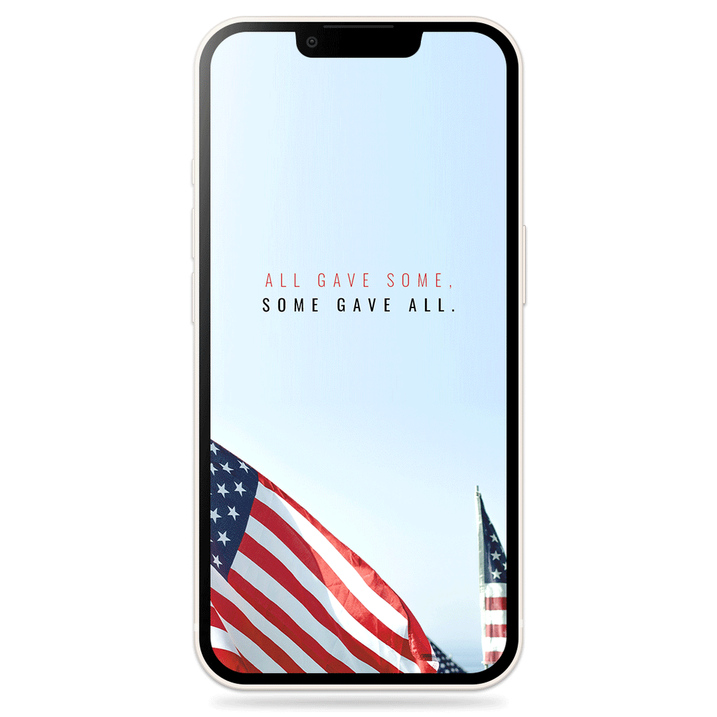 All Gave Some Some Gave All Wallpaper Official Gop Store