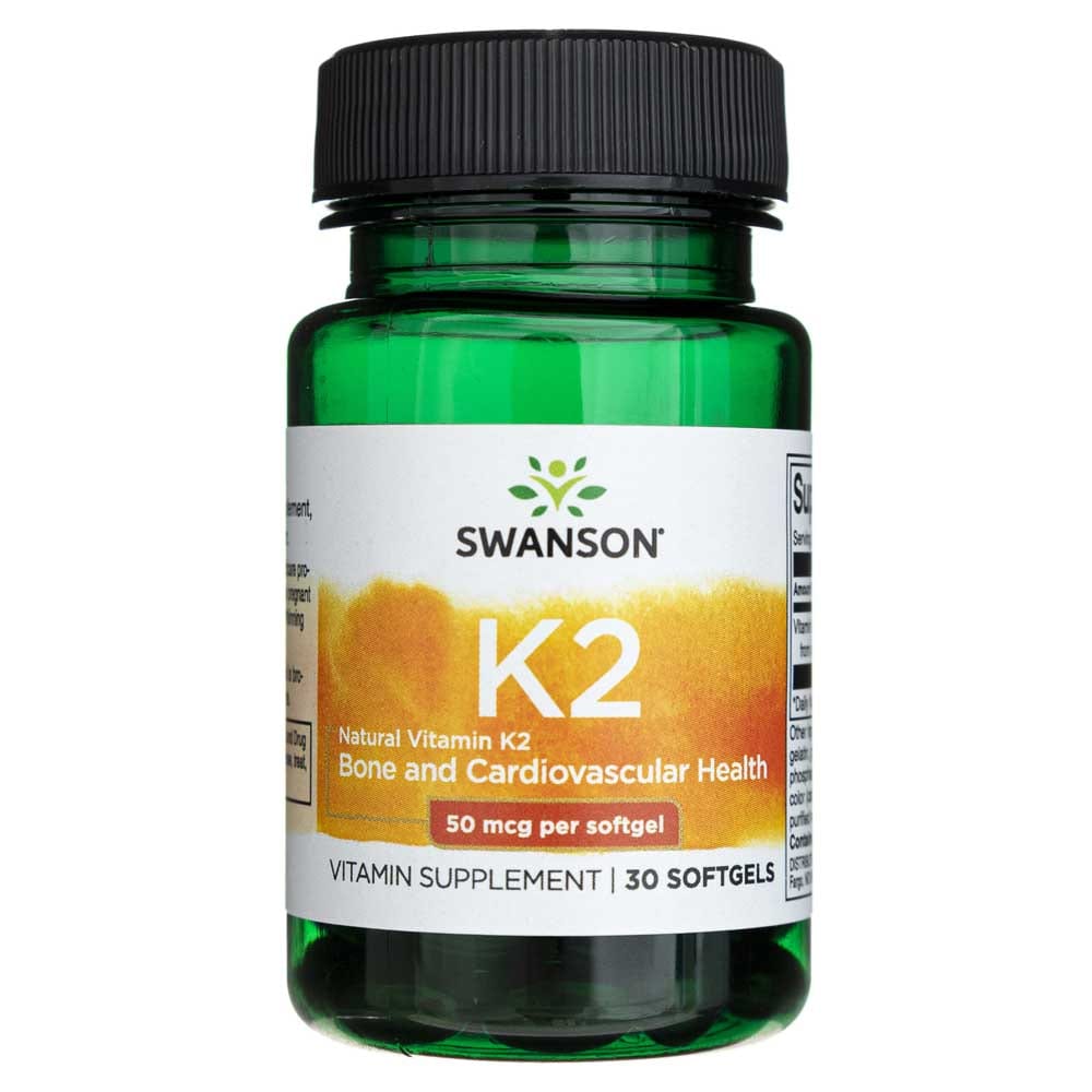 Swanson Vitamin K2 50 Mcg 30 Softgels Medpak Shop