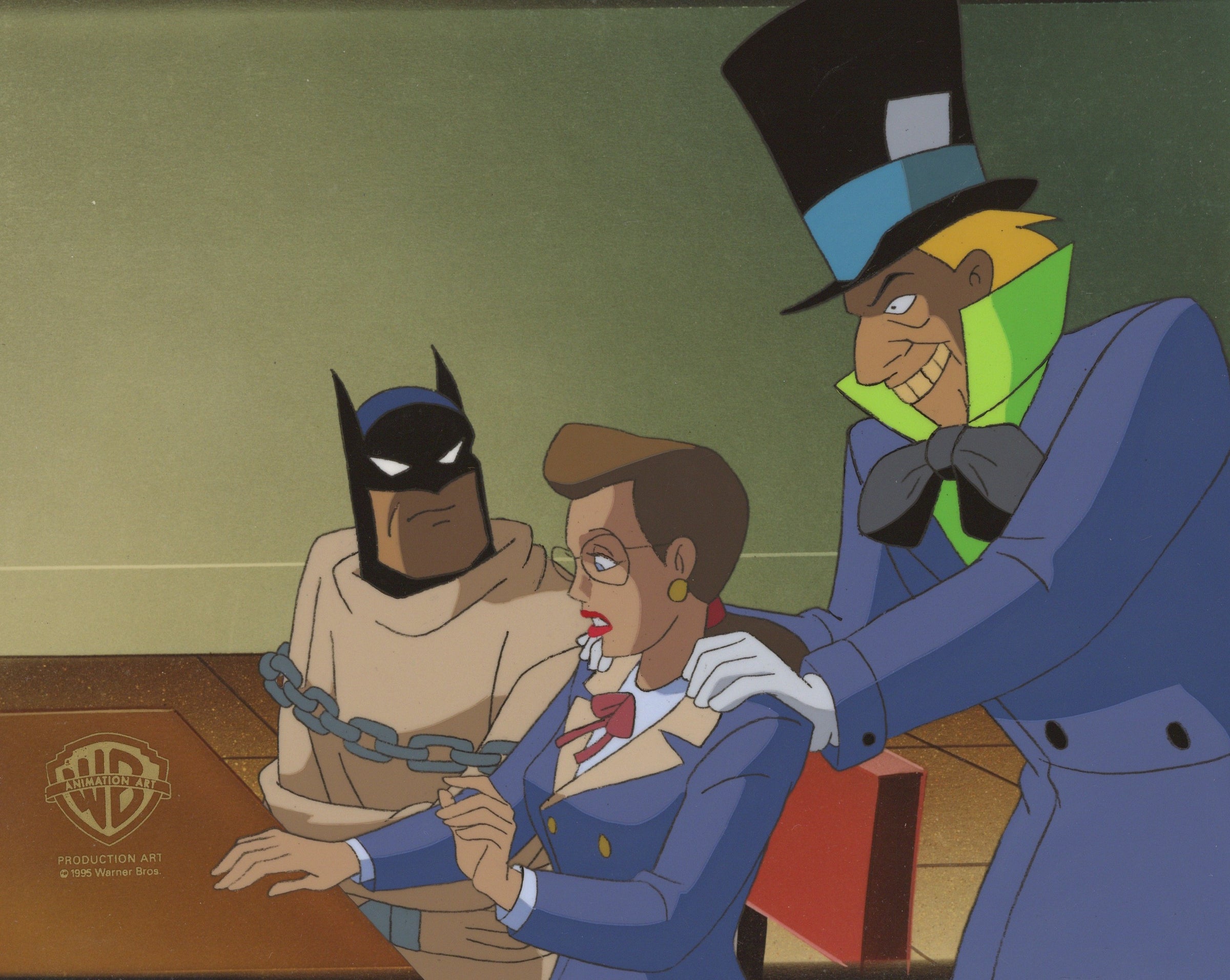 Batman The Animated Series Original Production Cel Batman Janet Van