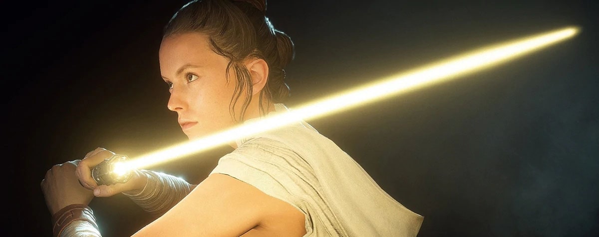 Rey Skywalkers Mysterious Yellow Lightsaber Saber Universe