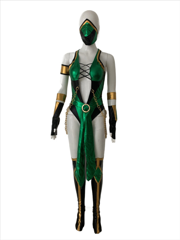 Mortal Kombat 9 Jade Cosplay Costume