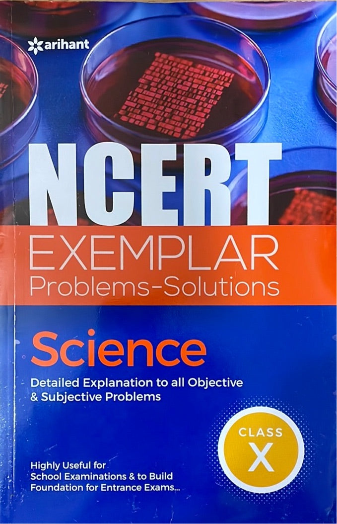 Arihant Ncert Exemplar Problems Solutions Science Class 10th Booksfy