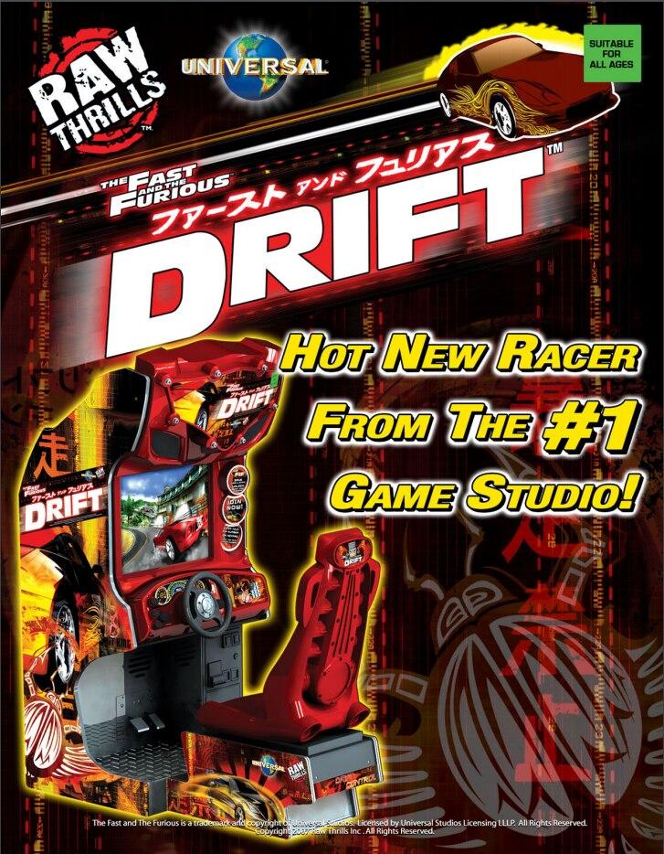 Fast And The Furious Tokyo Drift Arcade Game Gameroom Goodies