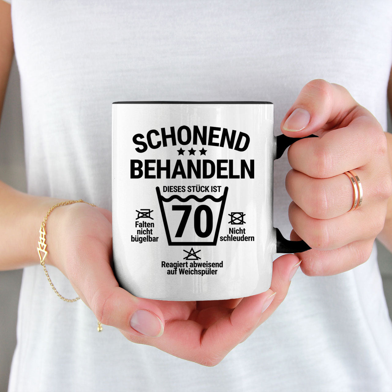 Tasse Schonend Behandeln Das Stück Ist 70 Geschenk 70 Geburtstag