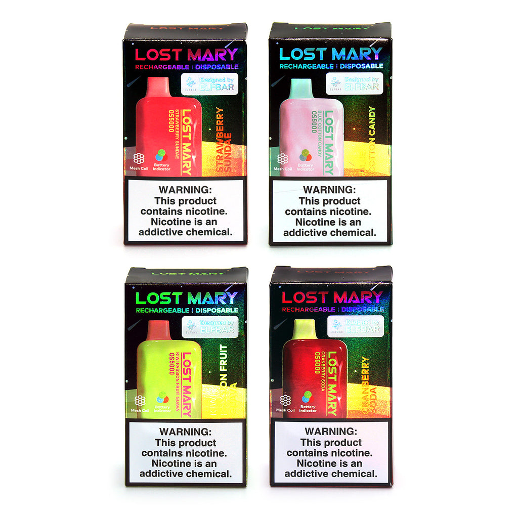 Lost Mary Os5000 By Elf Bar Disposable Vape Ziip Stock