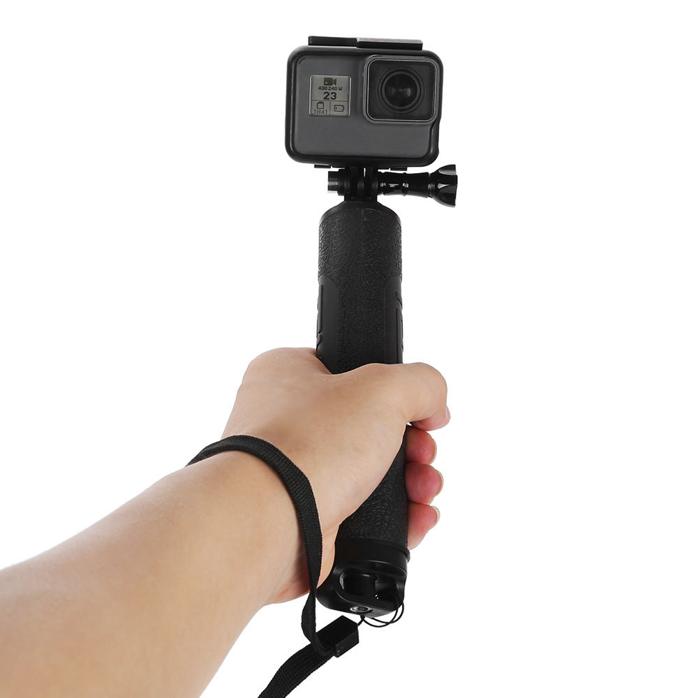 Telesin Waterproof Selfie Stick Floating Hand Grip 3 Way Grip Arm Mo