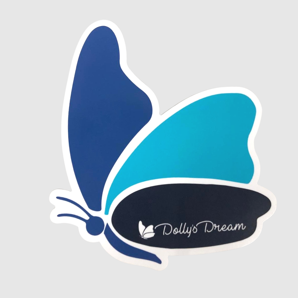 Dollys Dream Butterfly Car Decal Sticker Bairnsdale Horse Centre