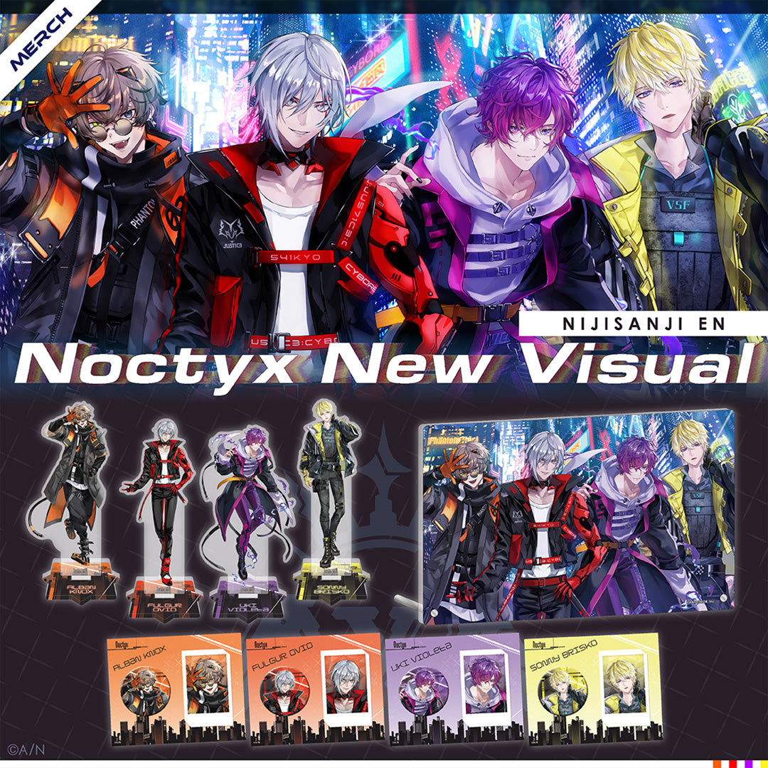 Noctyx New Visual Nijisanji En Official Store