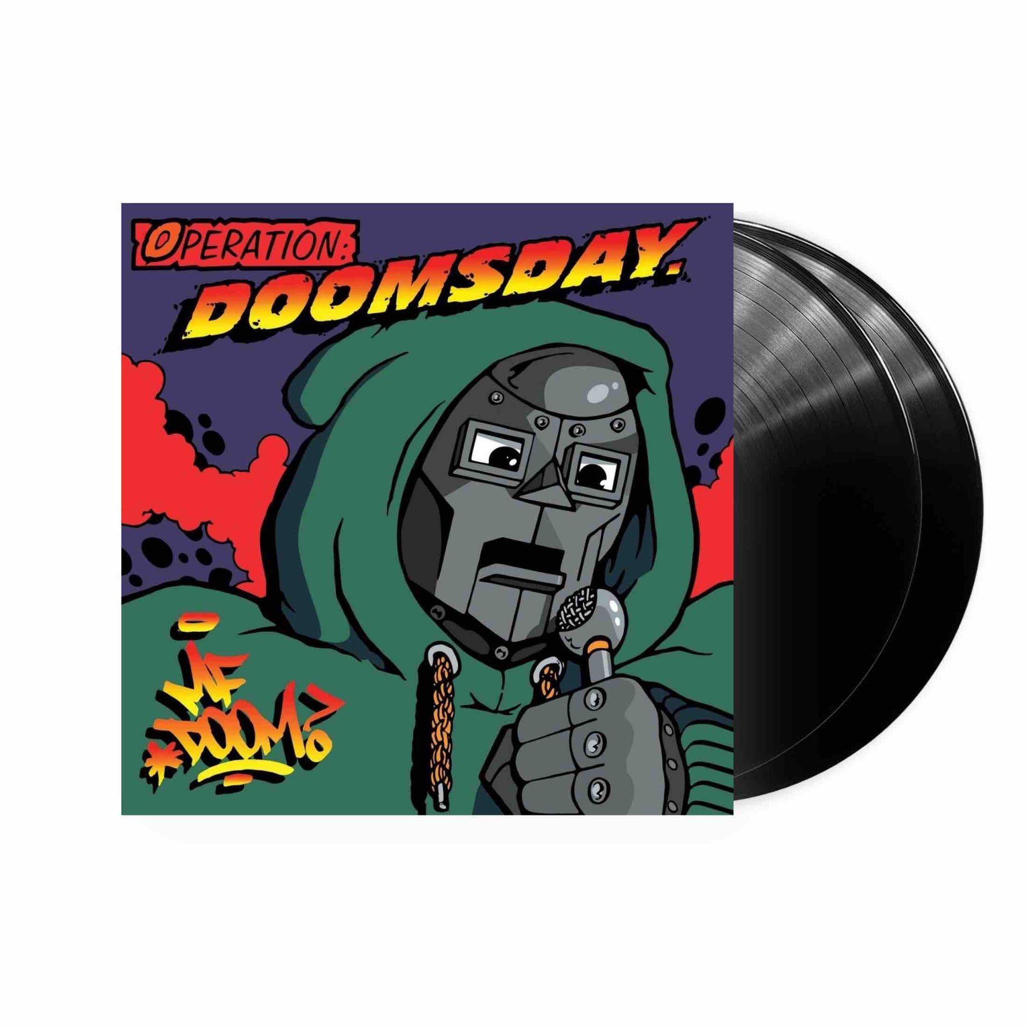 Mf Doom Operation Doomsday 2xlp Black Vinyl Plastic Stone Records