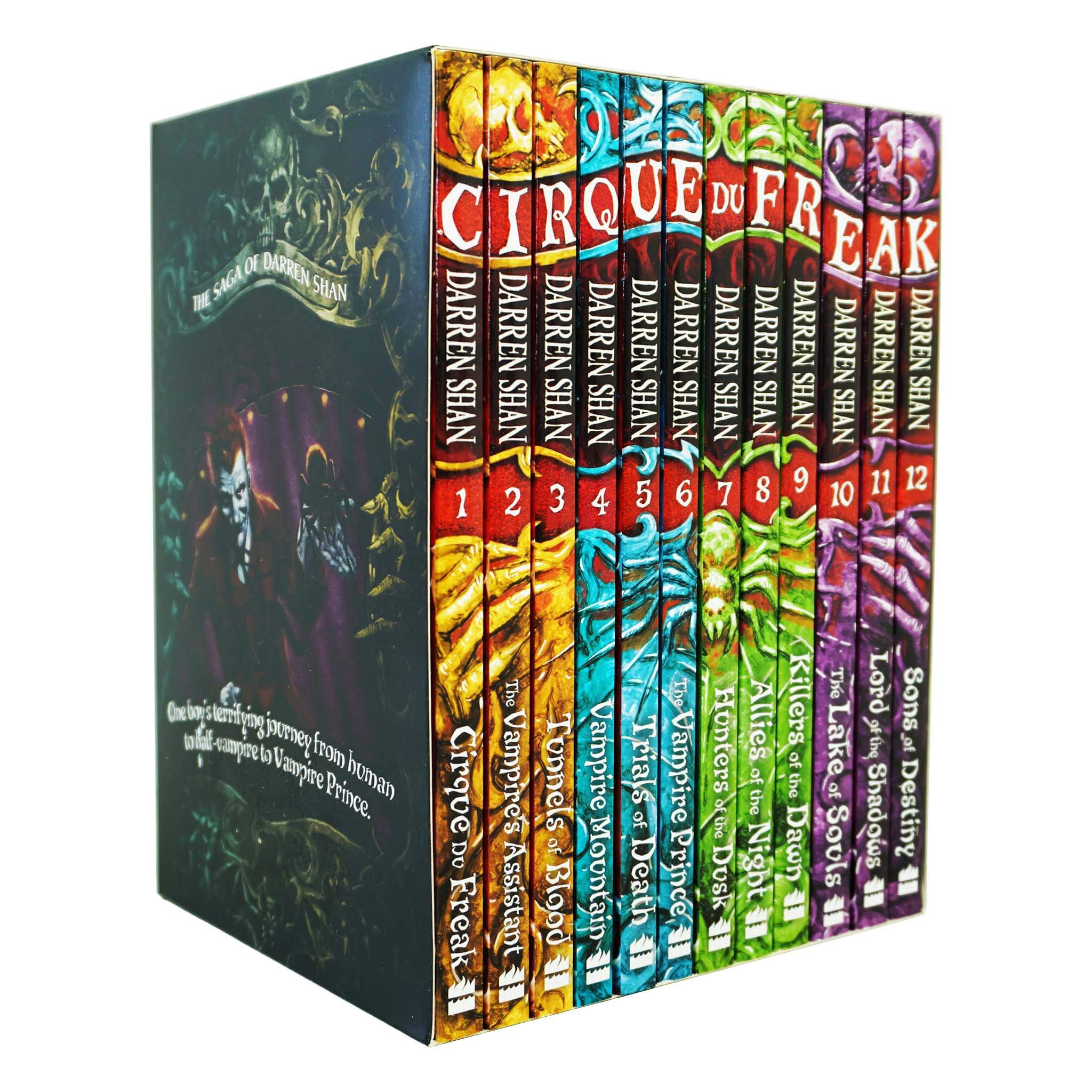 The Saga Of Darren Shan Cirque Du Freak The Complete Collection 12 Book