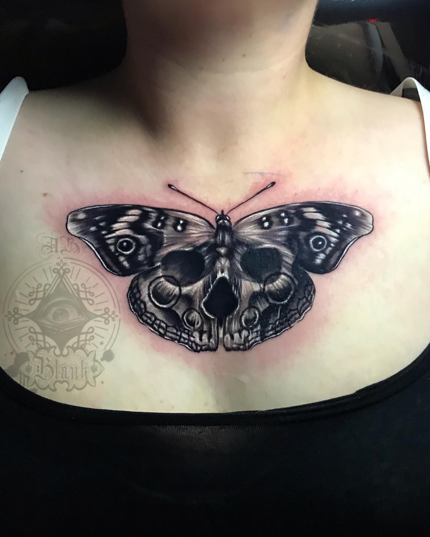 Share 79 Skull Butterfly Tattoo Vn