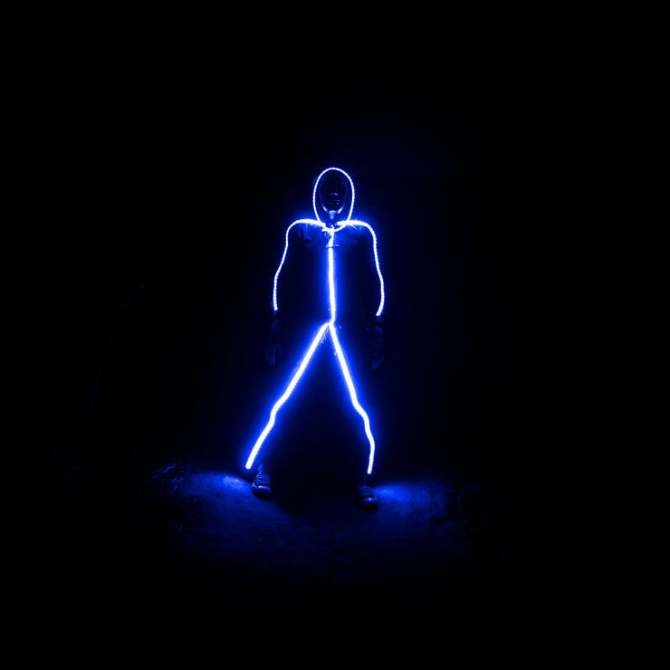 Adult Led Stickman Costume By Glowy Zoey