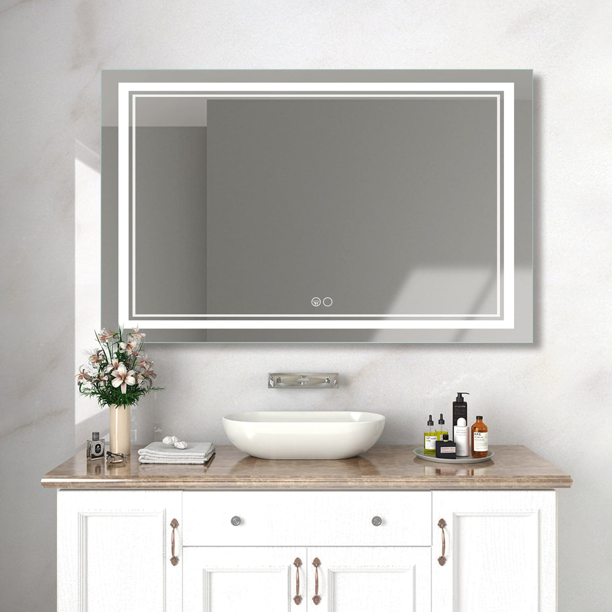 1200 Bathroom Mirror Rispa