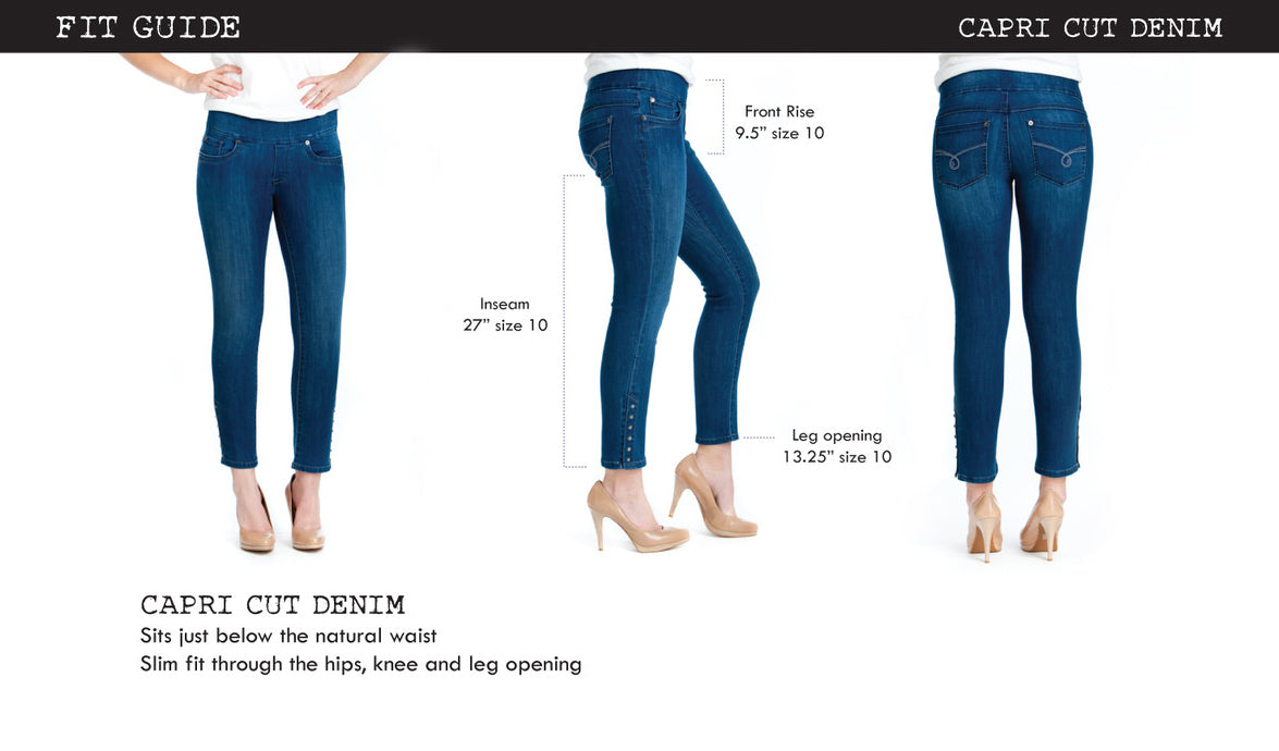 Denim Fit Guide Bluberry Denim