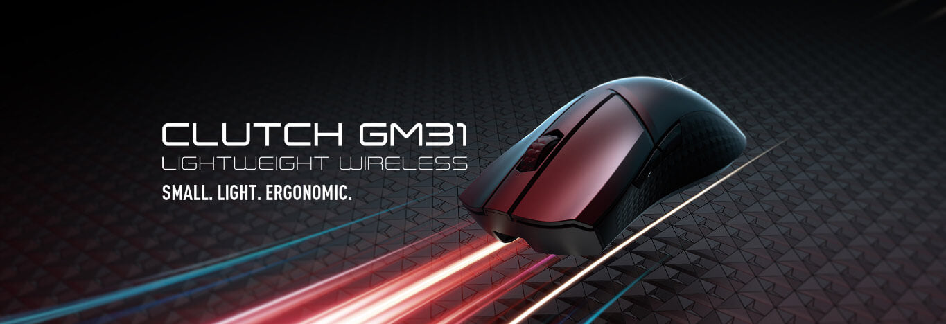 Clutch Gm31 Lightweight Wireless 輕量化無線電競滑鼠 — Msi Store 微星品牌旗艦館