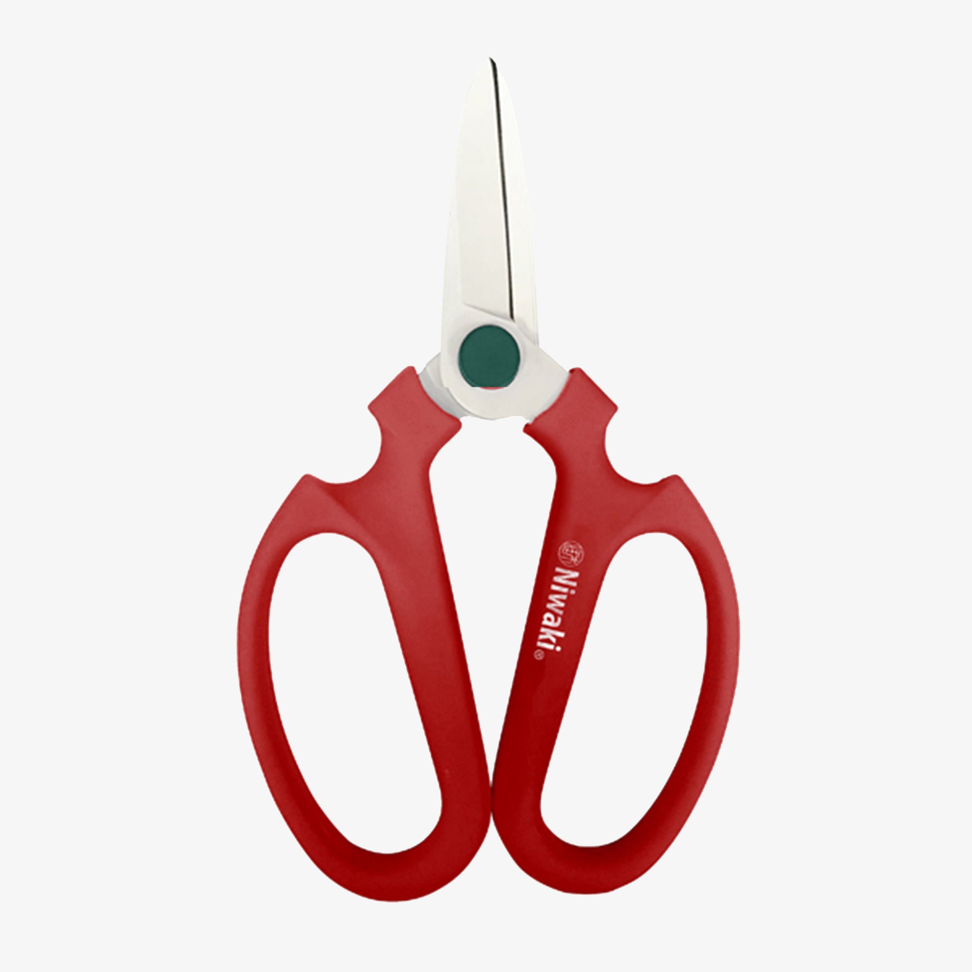 Niwaki X Sakagen Left Handed Flower Scissors Red Garden Objects