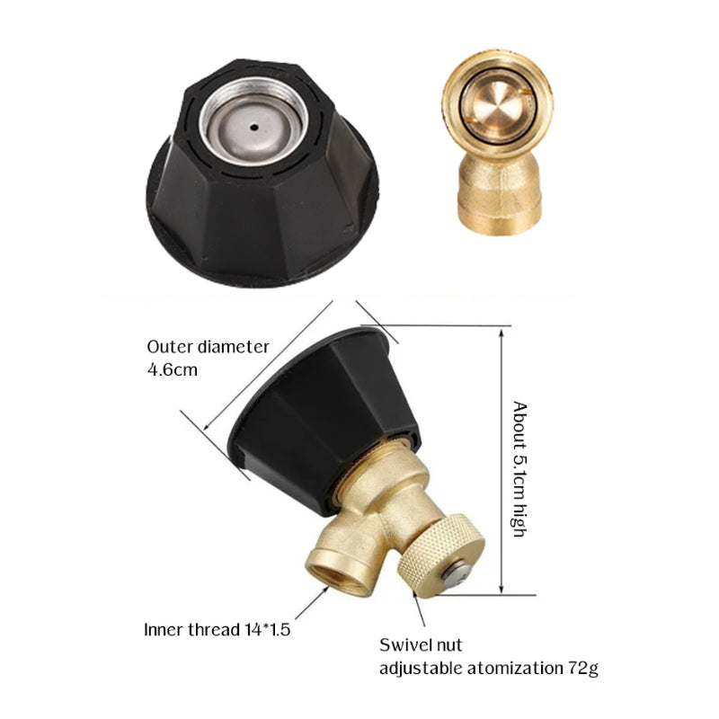 High Pressure Air Vortex Spray Nozzle For Agricultural Applicationsn