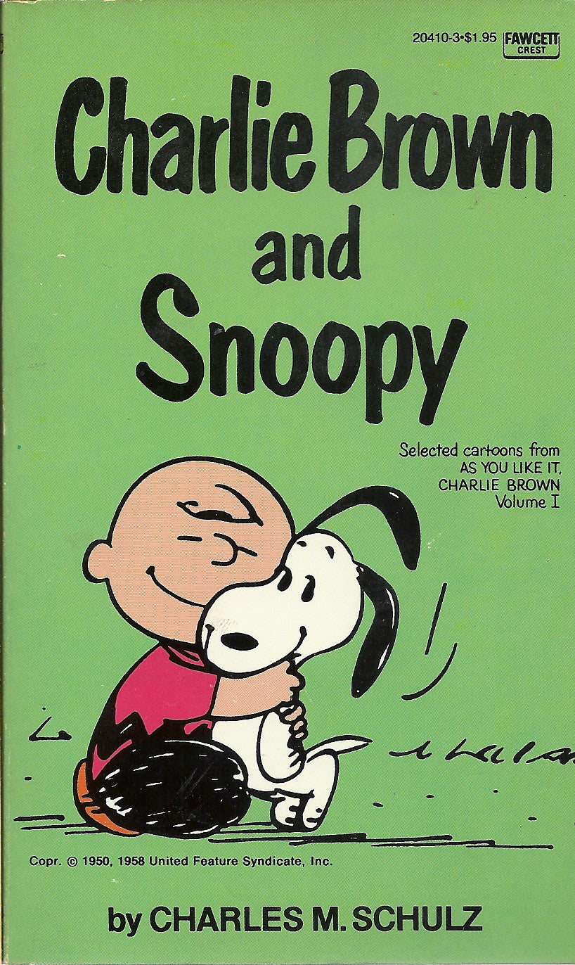 Charlie Brown And Snoopy Vintage Bookseller