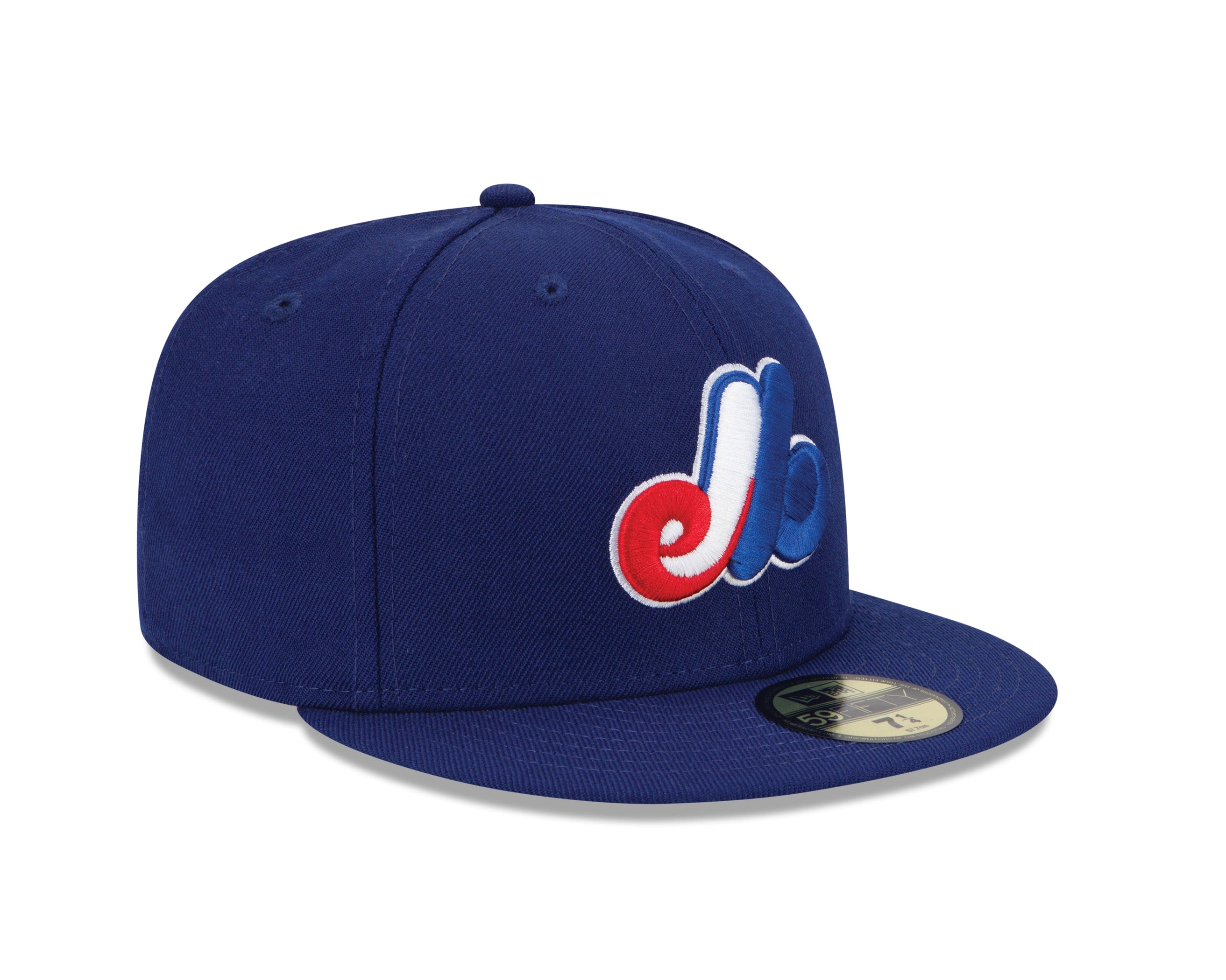 Montreal Expos Mlb New Era Mens Dark Royal 59fifty Authentic Game Fit