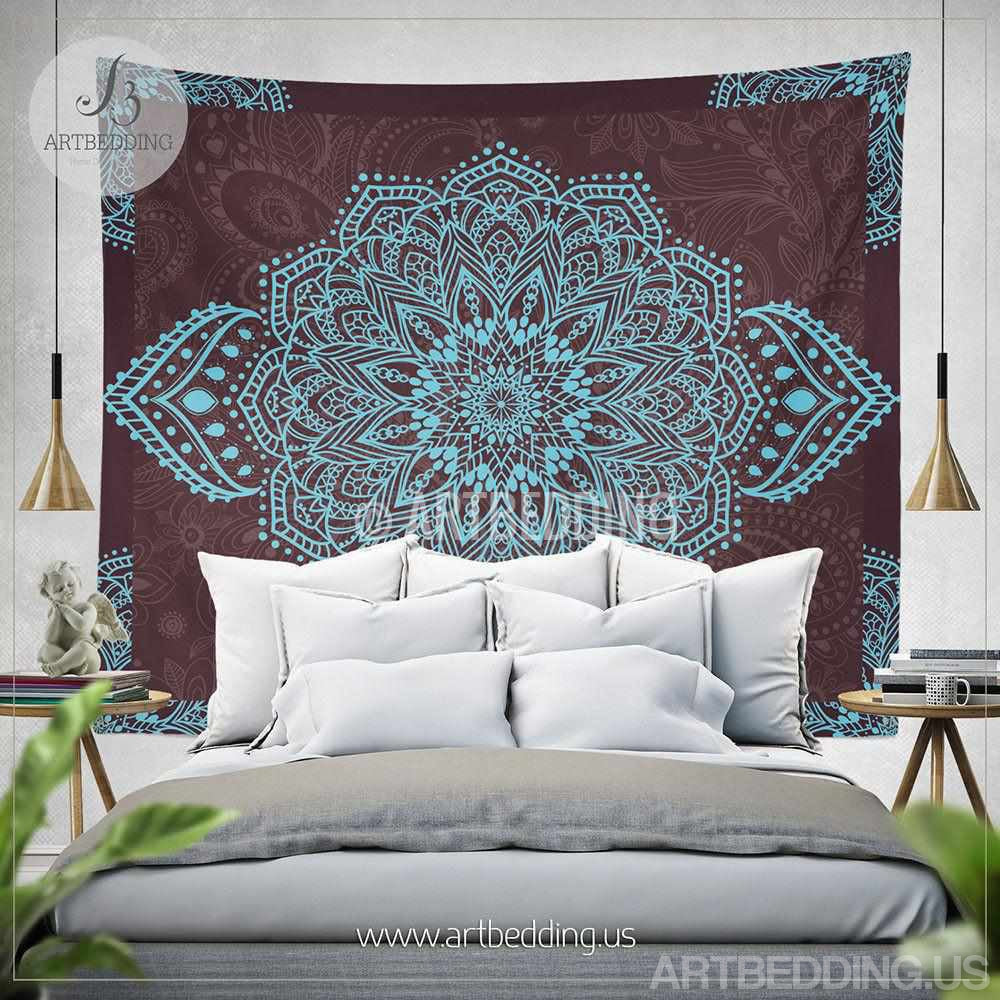 Bohemian Tapestry Mandala Tapestry Wall Hanging Bohemian Decor