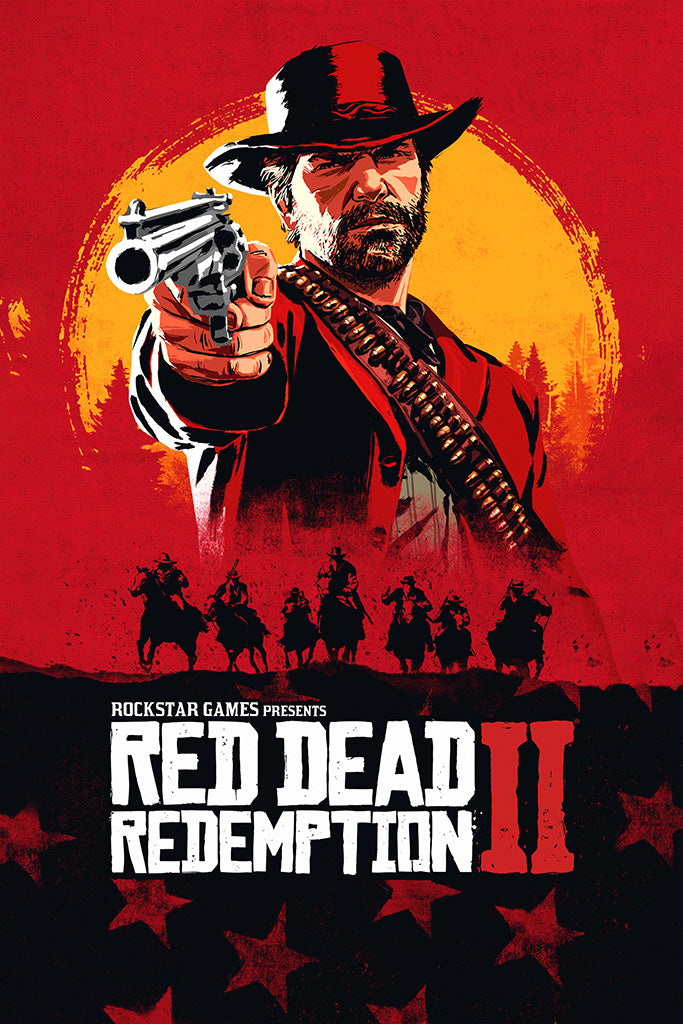 No Looking Back Red Dead Redemption 2 Poster By Edwar