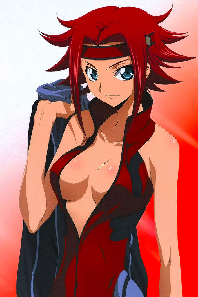 Code Geass Girl Kallen Anime Poster My Hot Posters