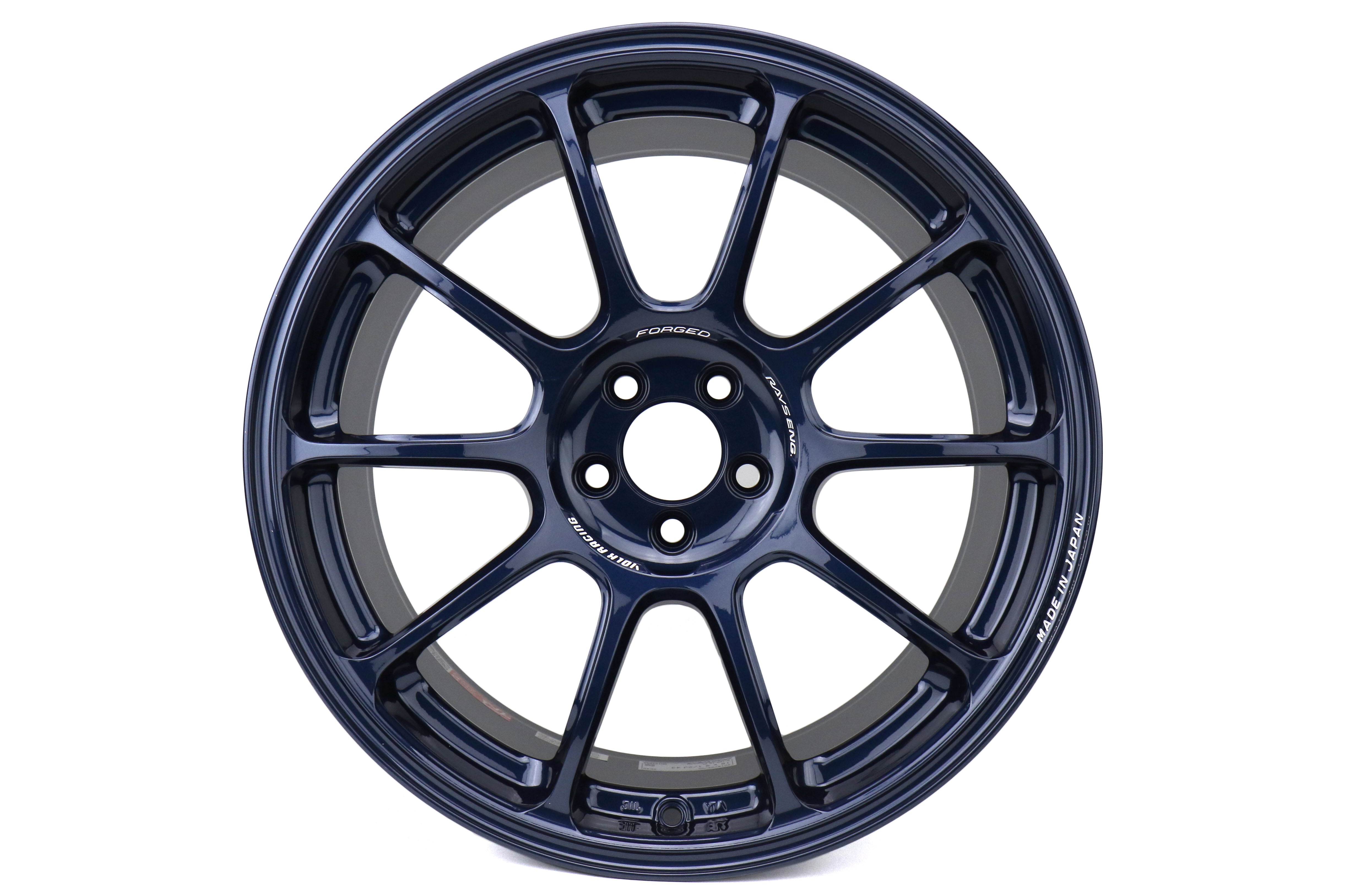 Volk Ze40 Mag Blue 18x95 43 5x100 Single Wheel 2013 2023 Subaru