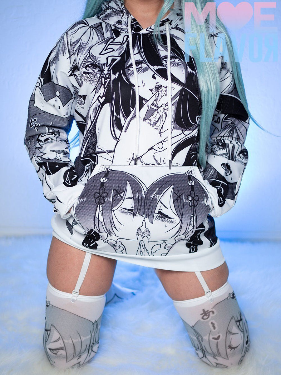 Ahegao Unisex Ultimate Waifu Hoodie Sweater Mf00394 Syndrome Cute