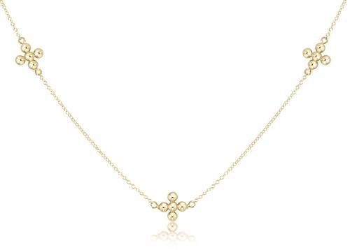 Enewton 15 Choker Simplicity Chain Gold Classic Beaded Signature Gold