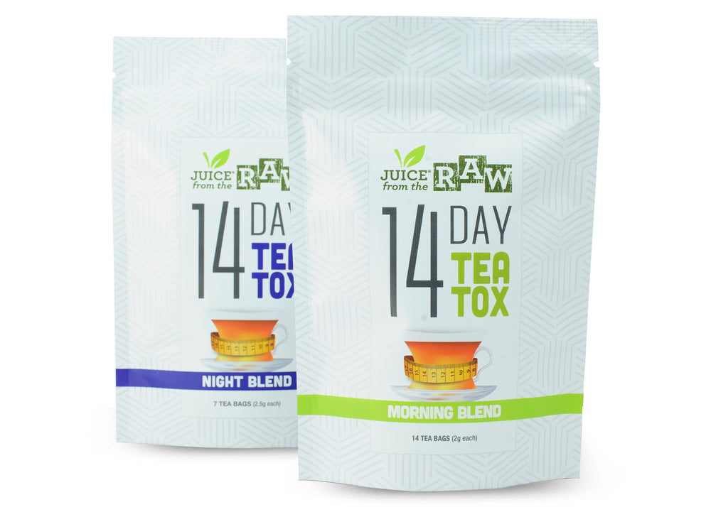 14 Day Teatox Detox Tea Juice From The Raw®