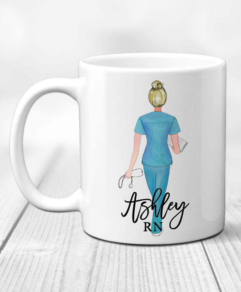 Personalized Nurse Mug Hypolita Co