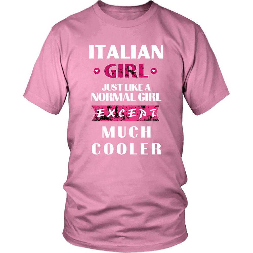 Italian T Shirt Italian Girl Much Cooler Teelime Unique T Shirts