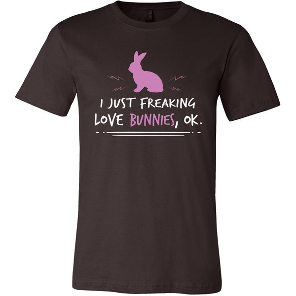 Rabbit Shirt Freakin Love Bunnies Animal Lover T Teelime